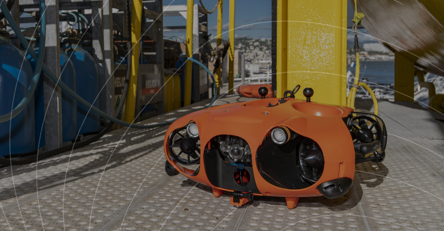 Inspection sous-marine d'infrastructures - Drone sous-marin Seasam