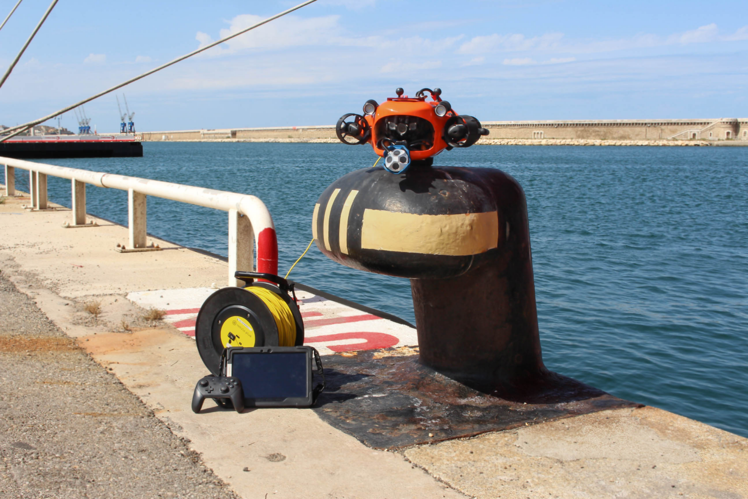 Seasam HullScan, the best ROV for ship hull inspection